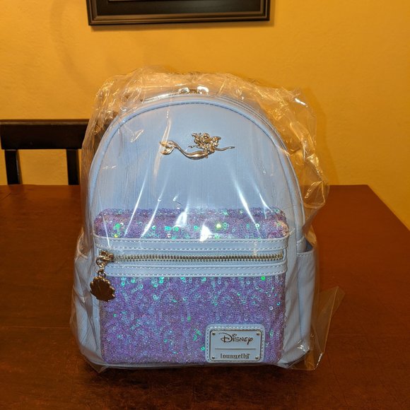 Loungefly | Bags | Exclusive The Little Mermaid Ariel Sequin Loungefly ...